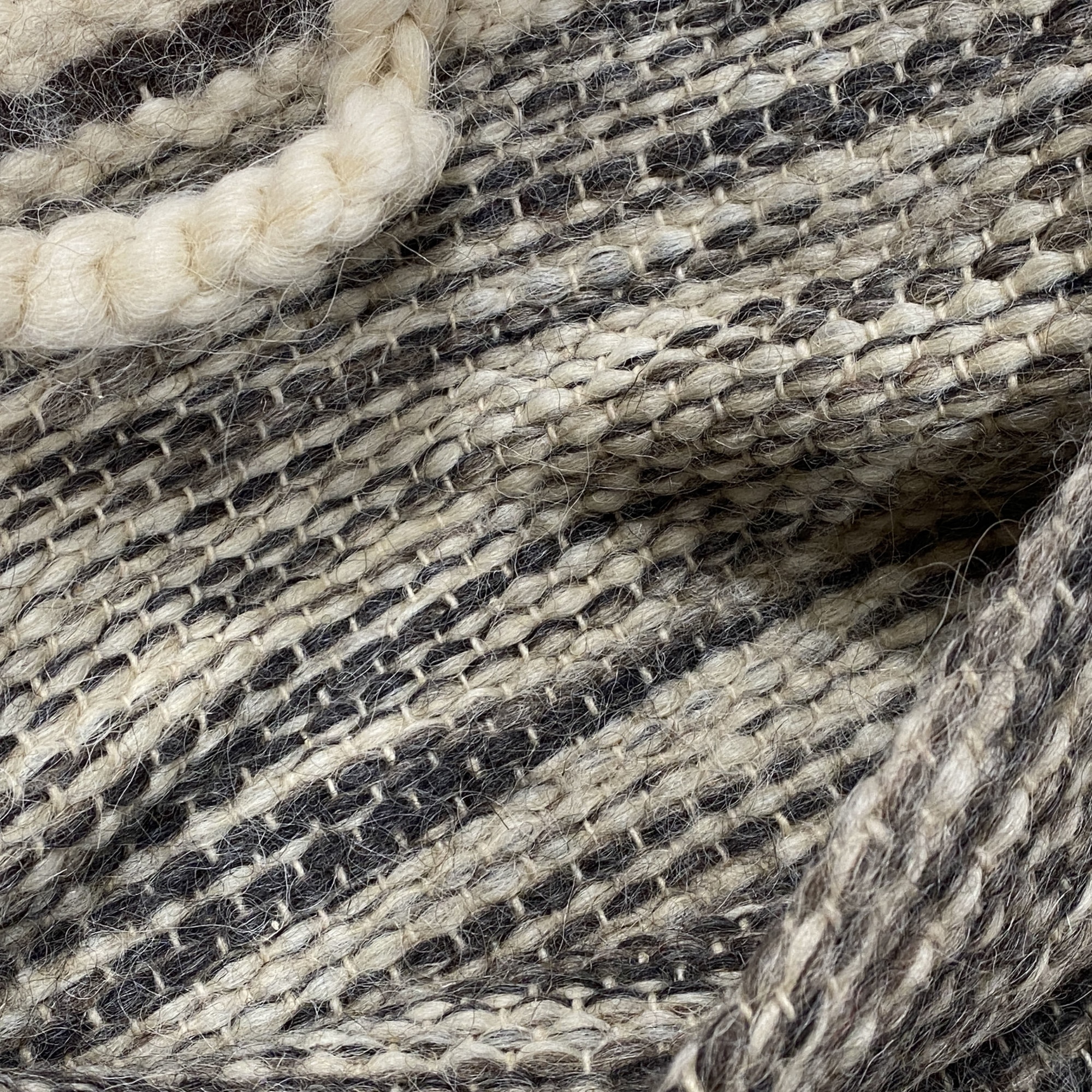 Traista traditional romaneasca, din lana, gri - eMAG.ro