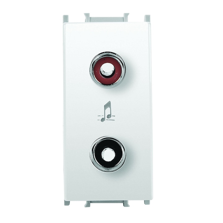 Priza audio Panasonic, 1m, modular, Alba - eMAG.ro