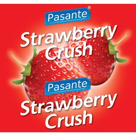 Prezervative, Pasante, Strawberry Crush, cu aroma de capsuni, 144buc ...