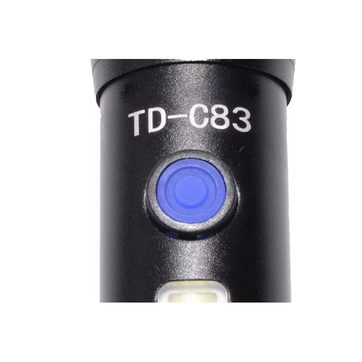 Lanterna TD-C83 cu LED CREE 7 W LED lateral COB 7 W acumulator integrat zoom telescopic - eMAG.ro