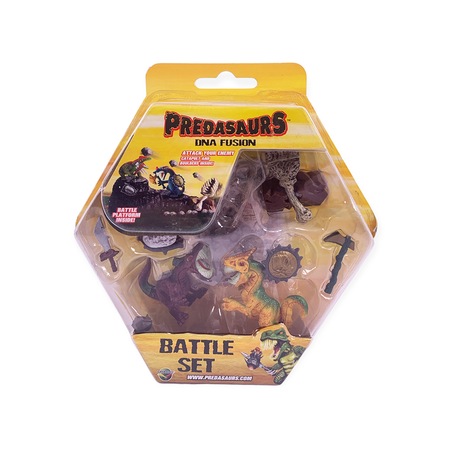 Игрален комплект Chippo Predasaurus Бойни Комплекти 005413, 2 динозаври ...