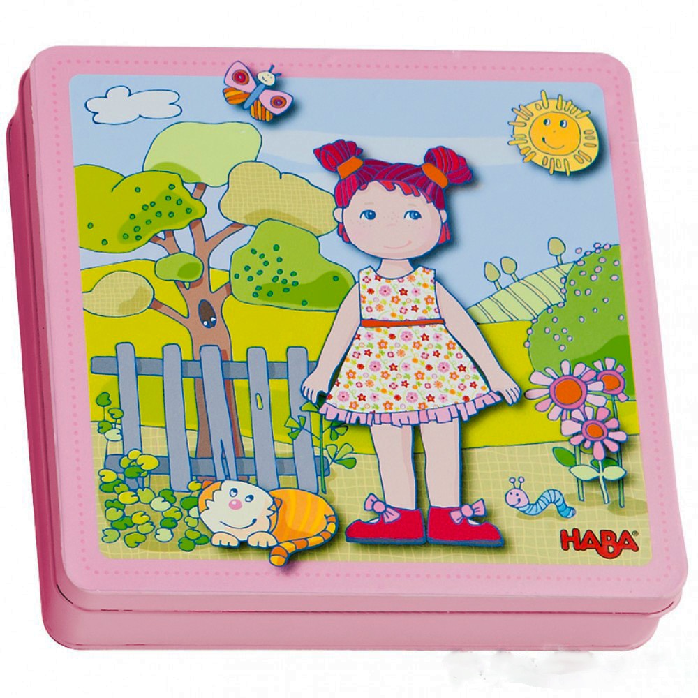 Joc magnetic pentru copii, Hab, 54 magneti si 4 campuri pentru ...
