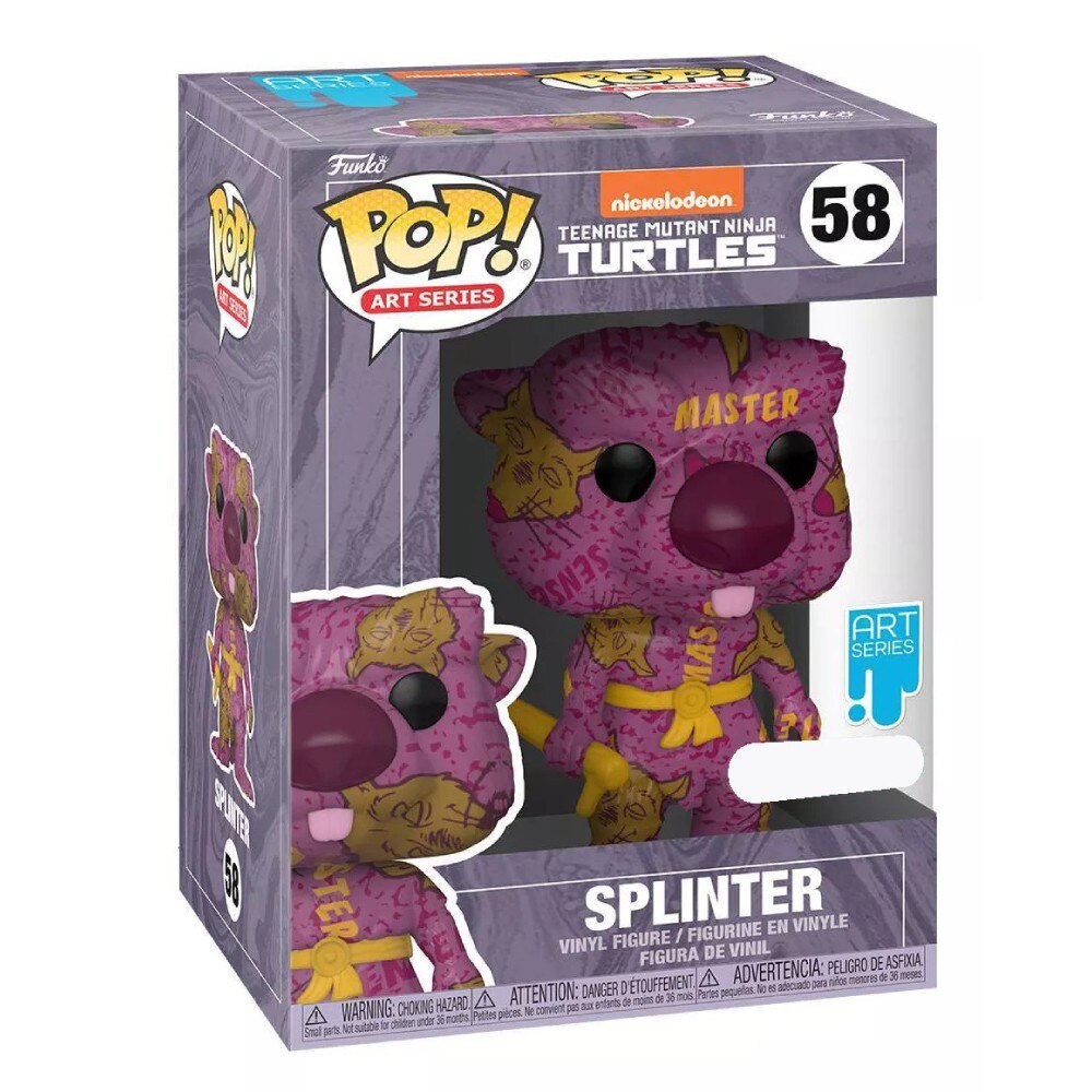 Фигурка Funko POP Artist Series TMNT 2, Splinter, Exclusive, 10 см ...