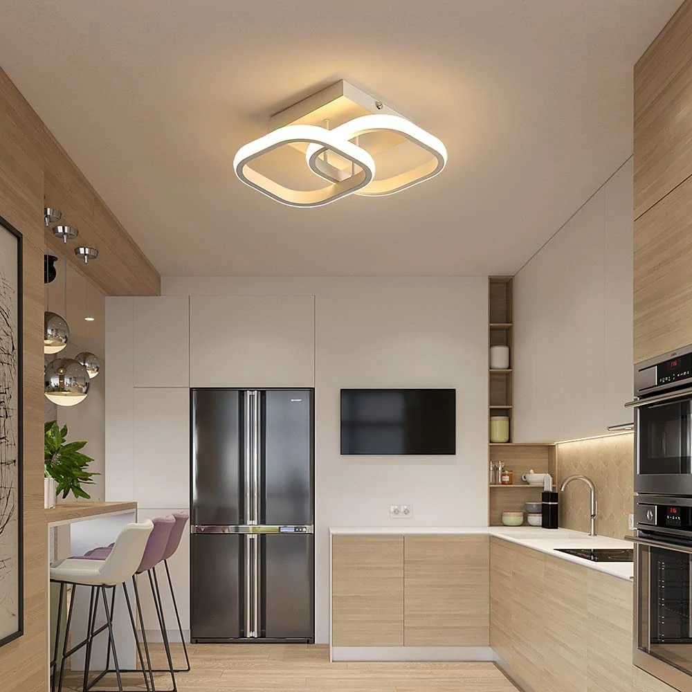 Plafoniere cu LED, Toolight, 85-265v, 22W, Aluminiu, Dia 19cm, Lumina ...