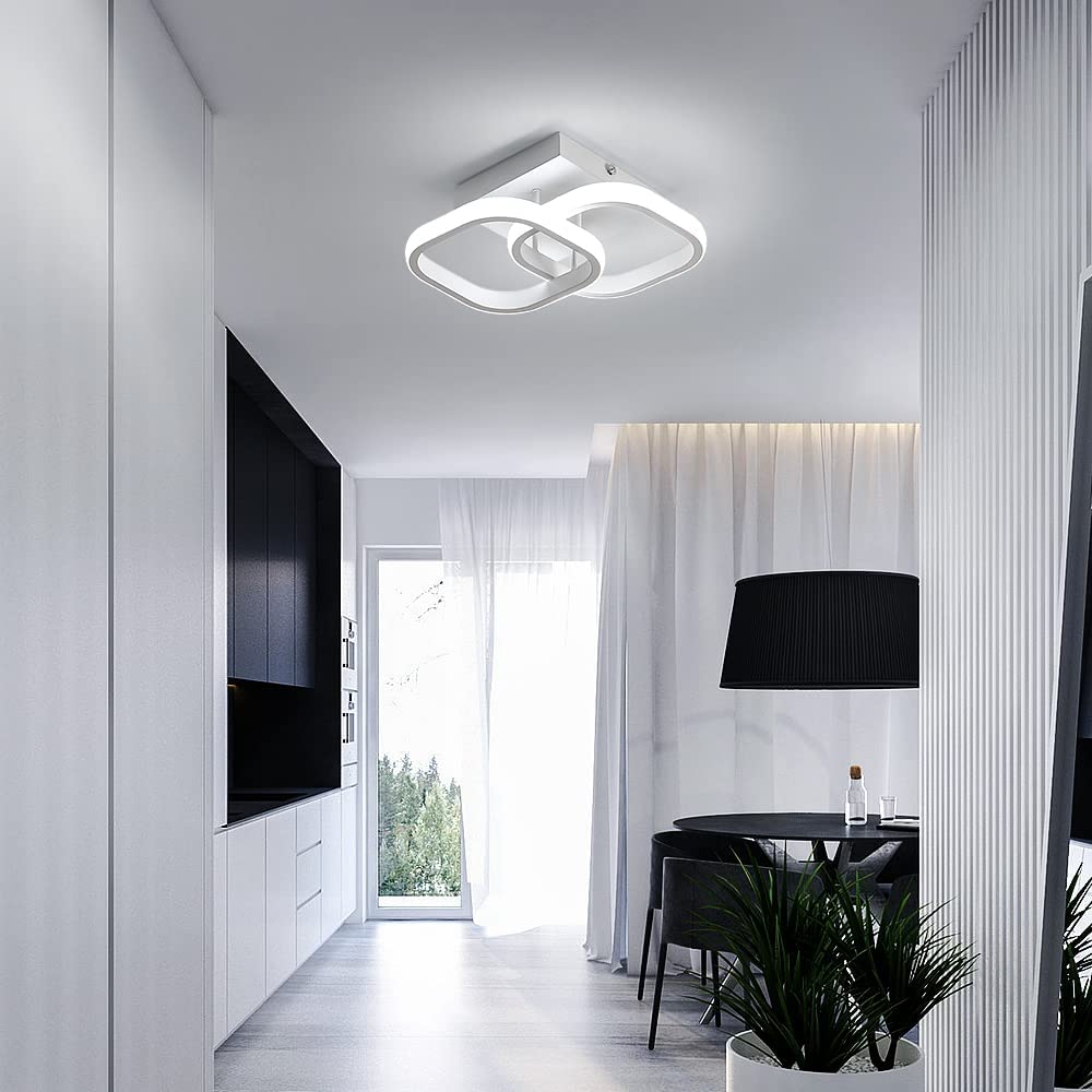 Plafoniere cu LED, Toolight, 24W, 85-265v, Aluminiu, Dia 19cm, Lumina ...