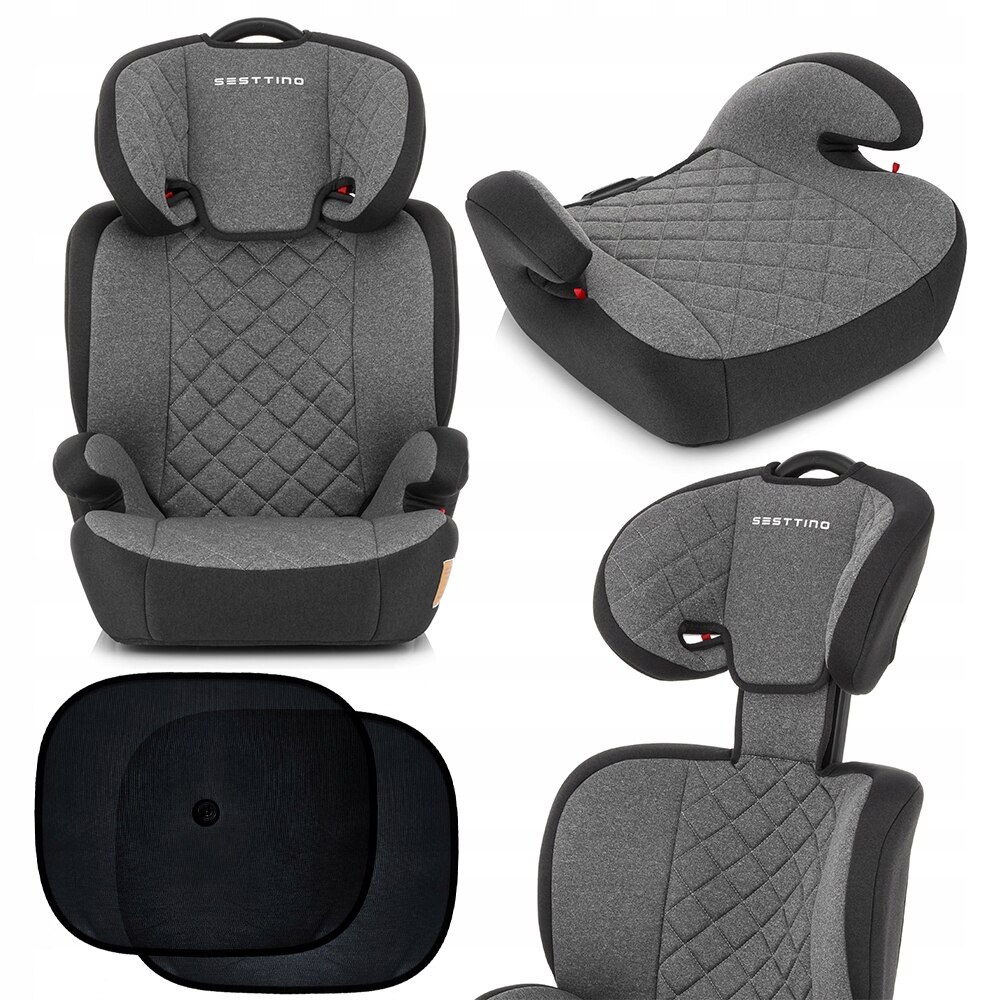 Scaun auto pentru copii, Ses, model Armor, 15-36 kg, Gri - eMAG.ro