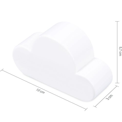 Set 2 Carlige de perete pentru chei, Kwmobile, Alb, Plastic, 42861.02 ...