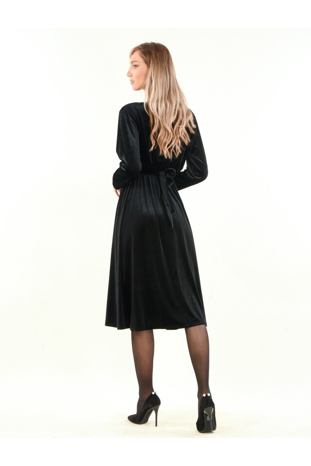 Rochie Clos Dama Gizeh Negru, Marime Universala - eMAG.ro