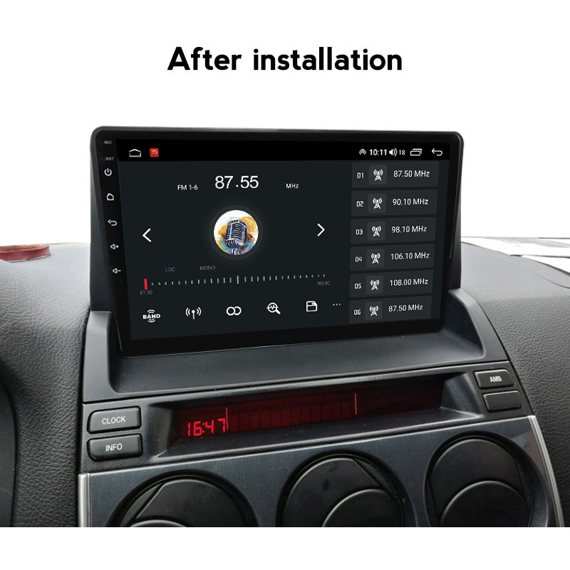 Navigatie dedicata Mazda 6 2002-2008, NAVI-IT, Android 13, Wireless ...