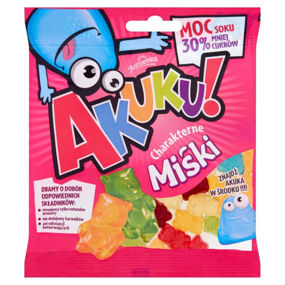 Akuku csökkentett cukortartalmú zselé, rózsaszínű, mennyiség 90 g - eMAG.hu