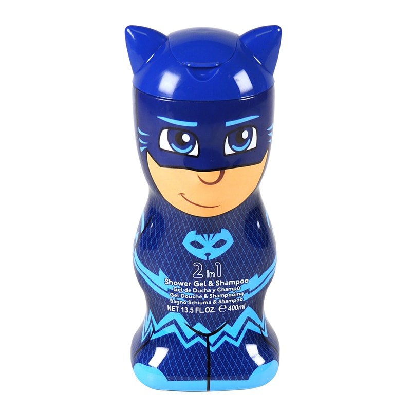 Душ гел и шампоан за деца, Heroes in Pyjamas Cats, PJ Masks Catboy, 2D ...