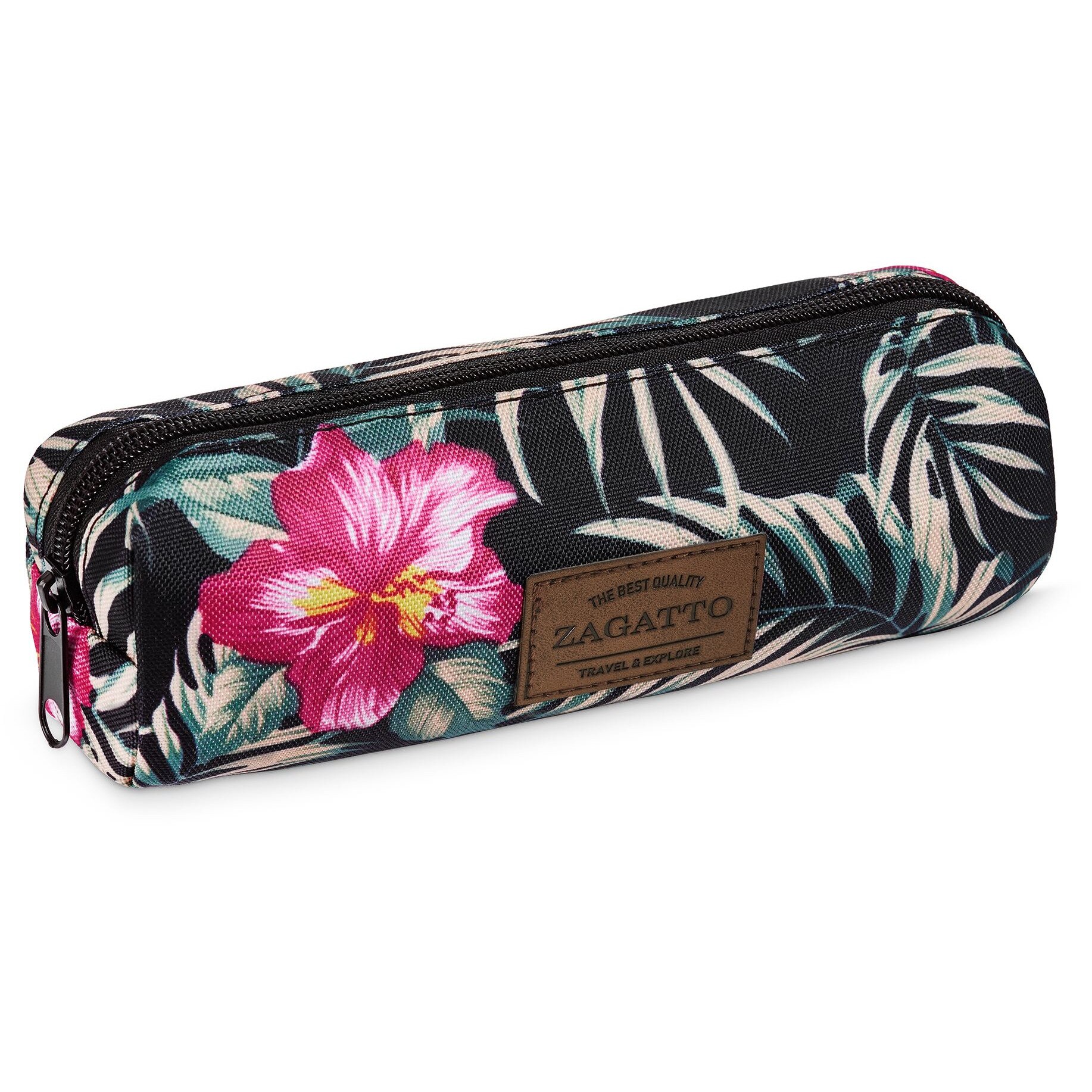 Penar scolar, negru cu flori, Zagatto, ZG713 - eMAG.ro