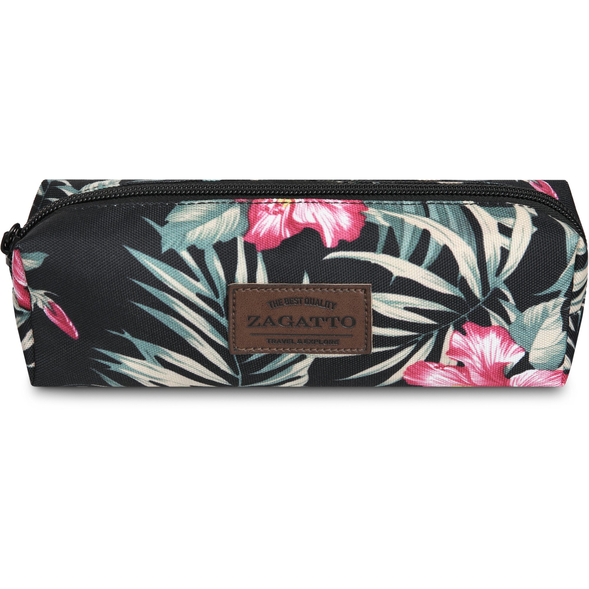 Penar scolar, negru cu flori, Zagatto, ZG713 - eMAG.ro