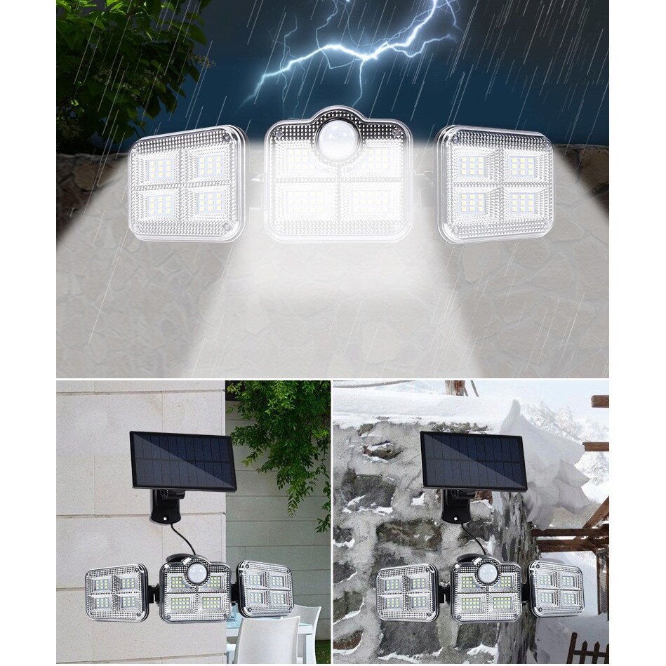 Lampa solara puternica NYTRO LED 3in1, Senzor Lumina, 2400mAh, Panou ...