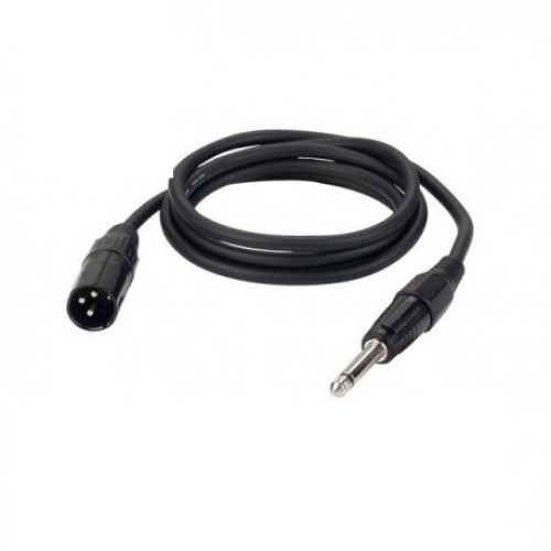 Cablu XLR tata Jack stereo 6.3 mm, 6m, Dap Audio FL046 - eMAG.ro