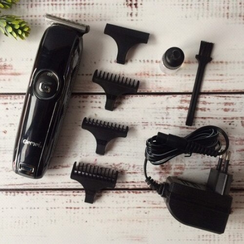 Masina profesionala de tuns Geemy 6050 15W, aparat multifunctional ...