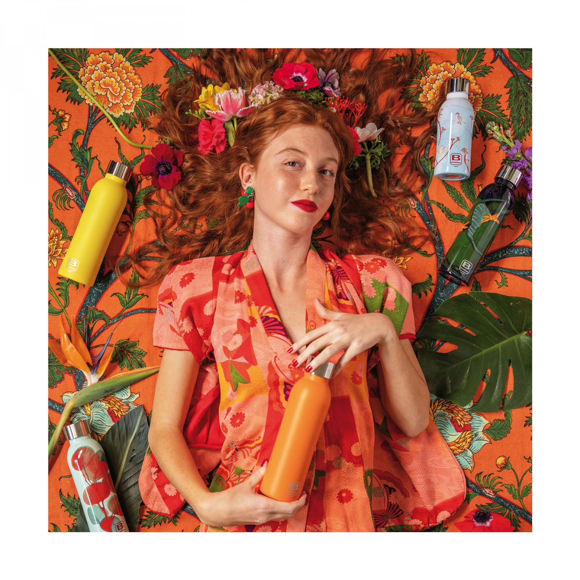 Termos Casa Bugatti, B Bottles Twin, 350 ml, model pasari, pereti ...