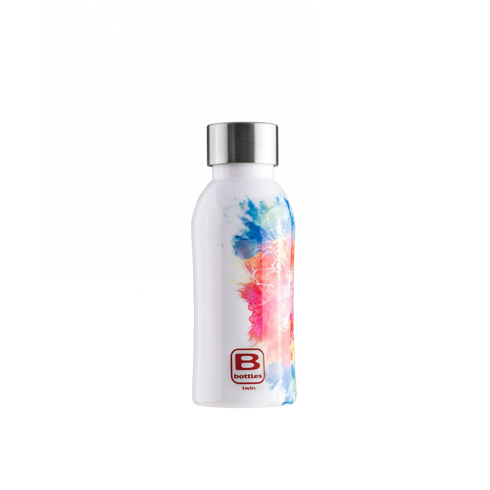 Термос Casa Bugatti, B Bottles Twin, 350 ml, флорален десен, трислойни ...