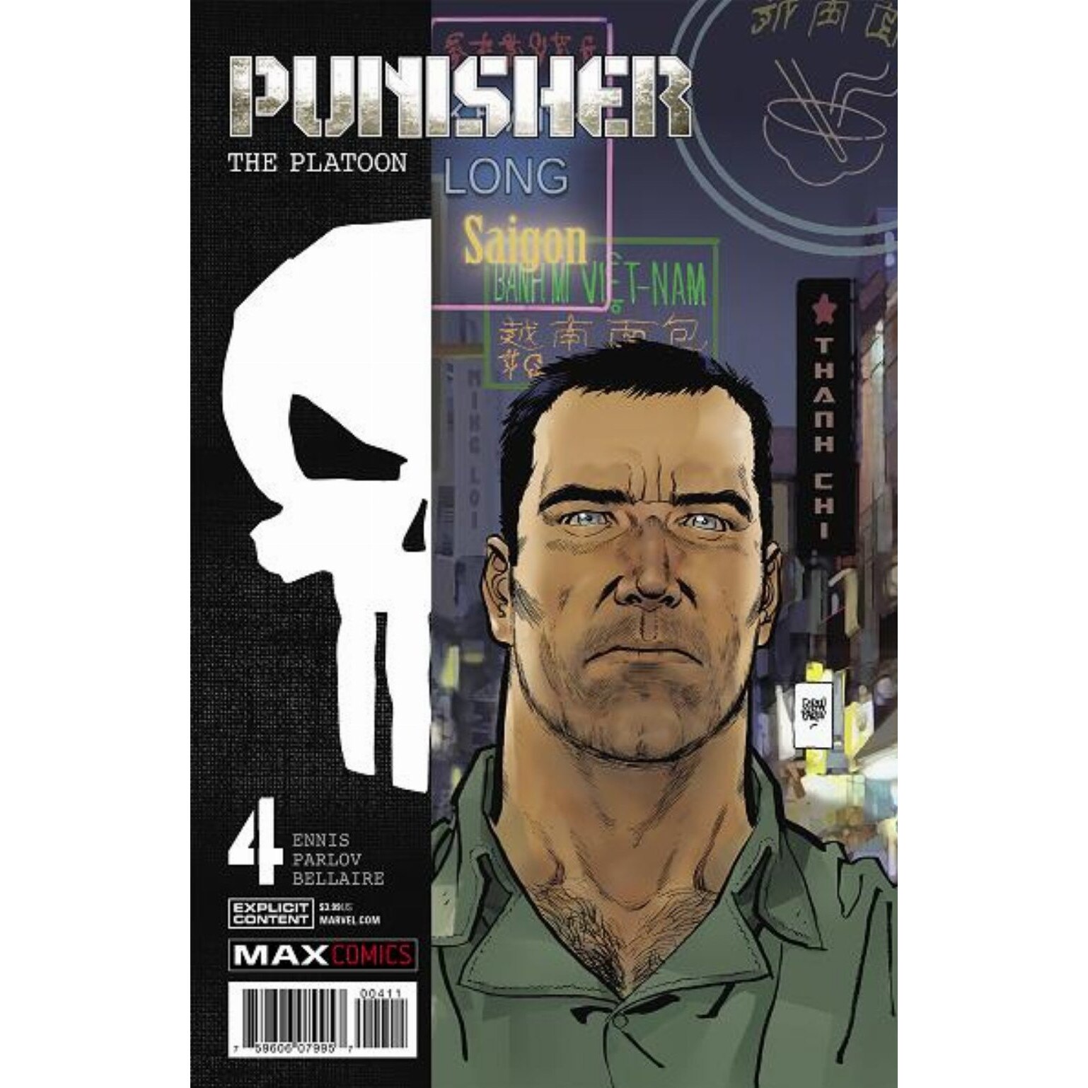 Banda desenata Punisher Max: The Platoon 4, Marvel Comics, Garth Ennis - eMAG.ro