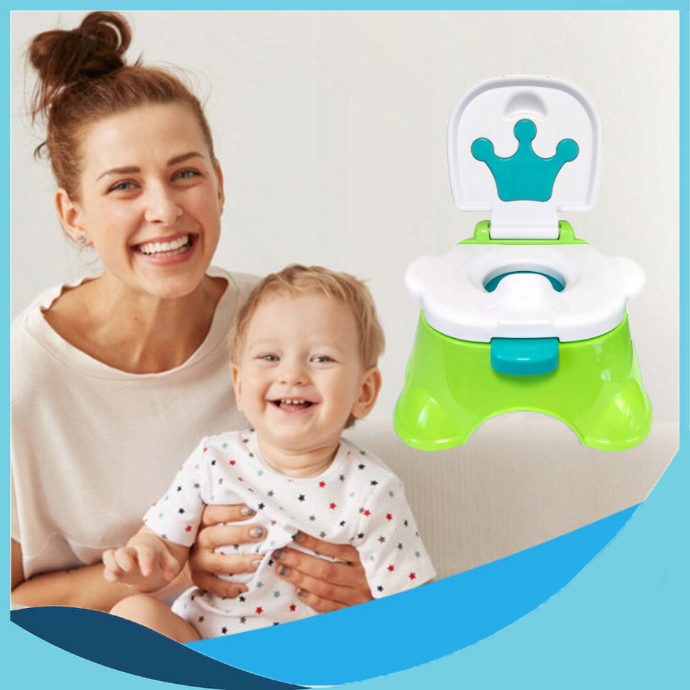 Olita portabila, 3 in 1, Reductor pentru WC, Vas colector, Scaunel ...