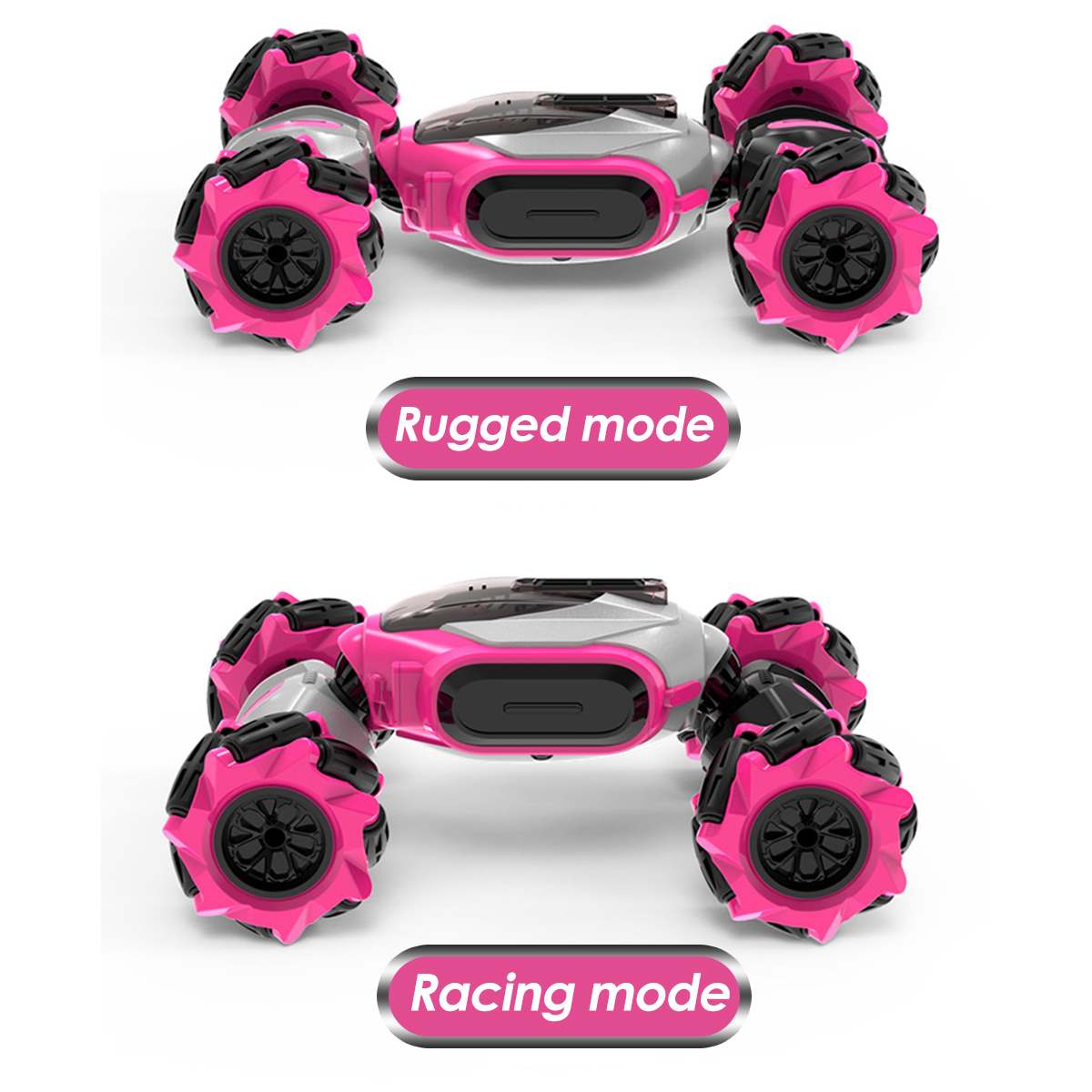 Masina cu telecomanda de Cascadorii 4WD, Drift RC, cu sunet si Lumini ...