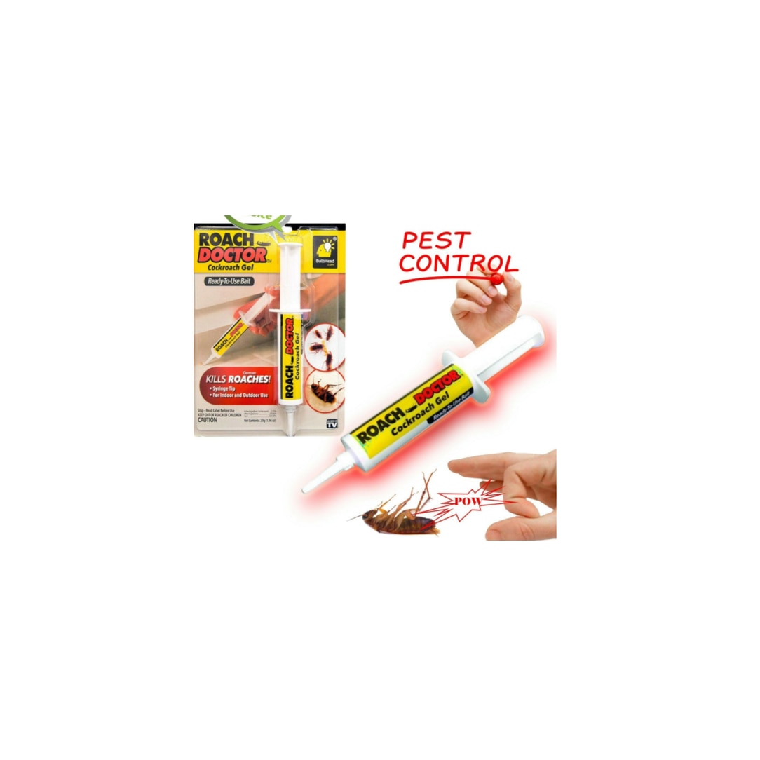 Solutie Doctor Roach impotriva gandacilor, tip gel in seringa ...