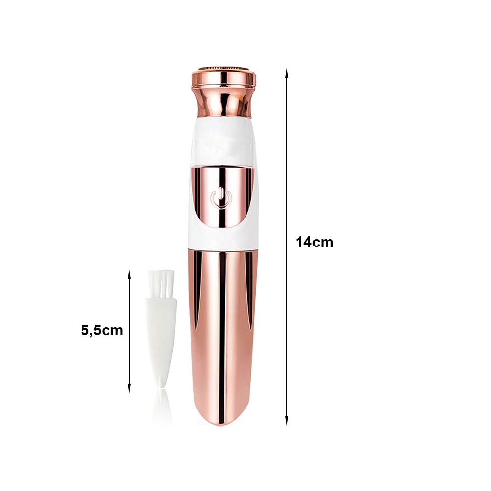 Arc epilátor, 14x3 cm, Arany - eMAG.hu