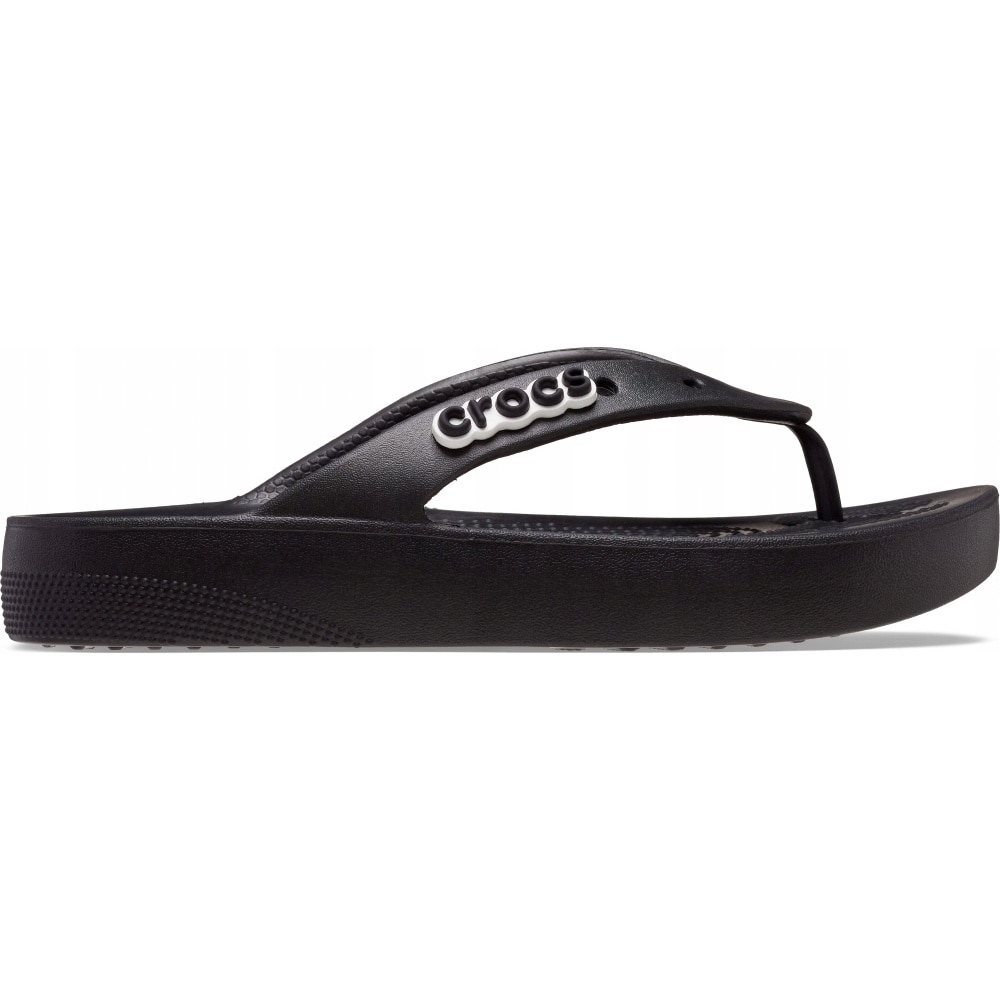 Slapi cu platforma dama Crocs, Negru - eMAG.ro