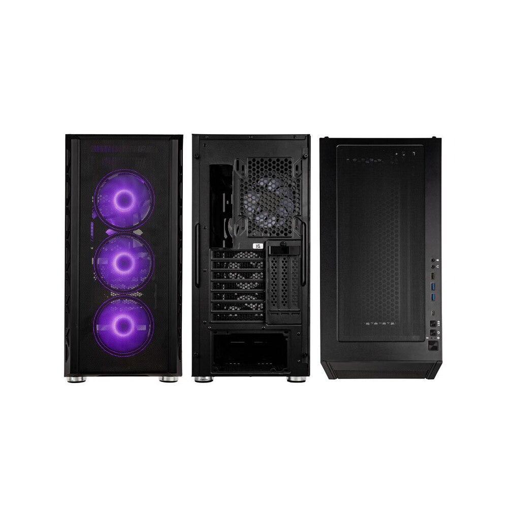 Кутия Kolink Citadel Mesh ATX ARGB, Mid-Tower, Черен - eMAG.bg