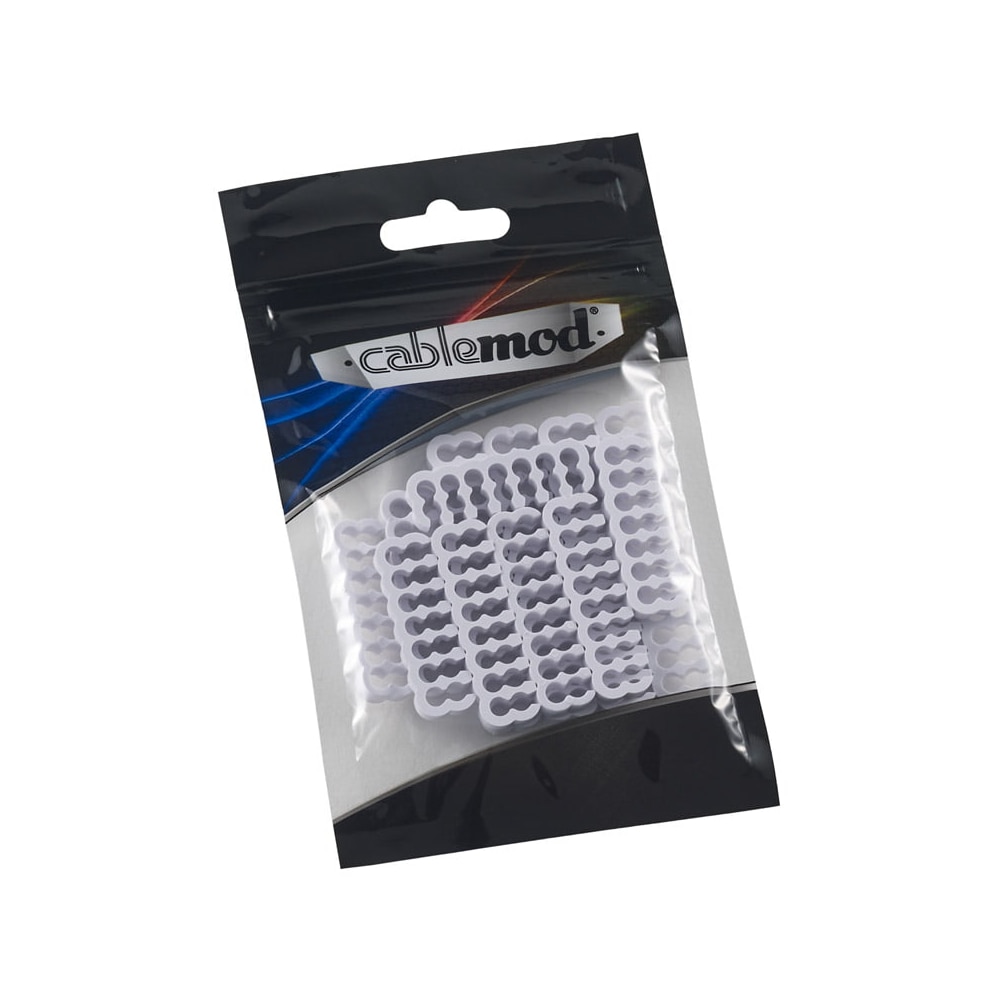 Kit accesorii pentru cabluri de alimentare CableMod PRO, Alb - eMAG.ro
