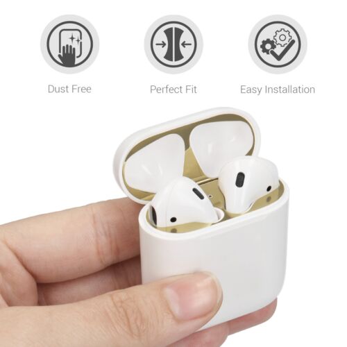 Aparatoare de praf pentru casti Apple AirPods 2/AirPods 1, Kwmobile ...