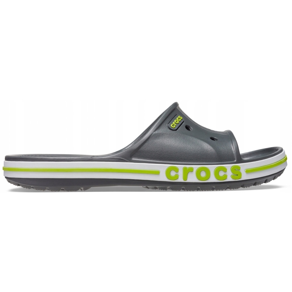 Slapi, Crocs, Bayaband Slide, Gri, 42-43EU - eMAG.ro