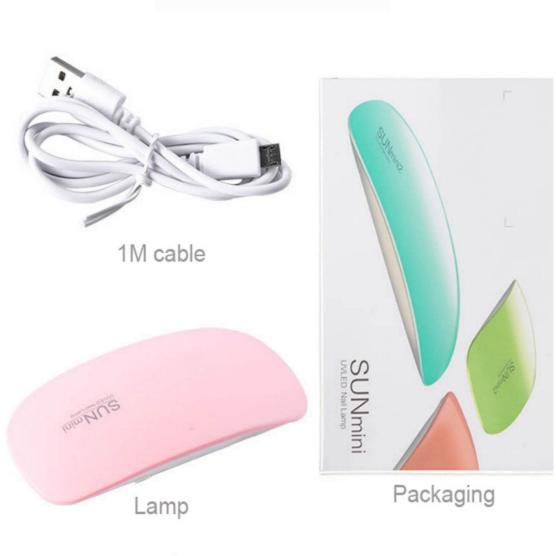 Kit Polygel cu lampa, Mobray, Cu 5 culori, Multicolor - eMAG.ro