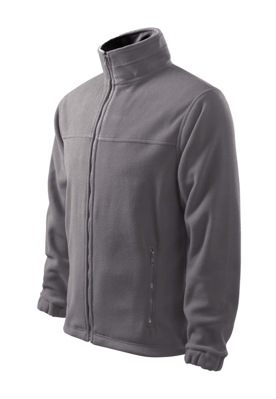 Jacheta Fleece Polar, pentru barbati, 100% Poliester, Gri, L - eMAG.ro