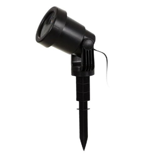 Proiector fotoritmic cu laser si model de puncte rosii si verzi care se ...