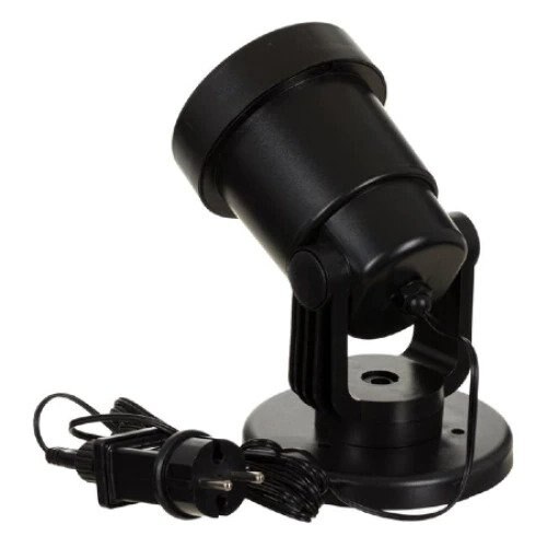 Proiector fotoritmic cu laser si model de puncte rosii si verzi care se ...