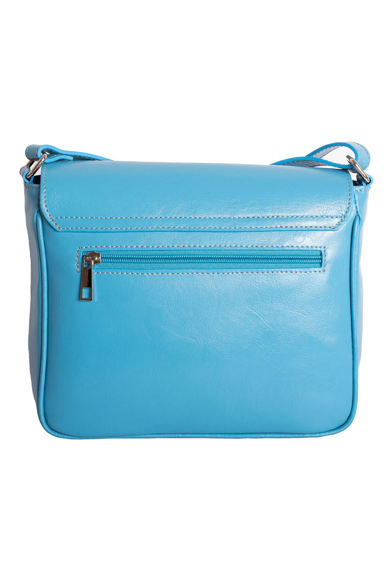 Geanta dama, Lola, turcoaz, 24x8x19 cm - eMAG.ro