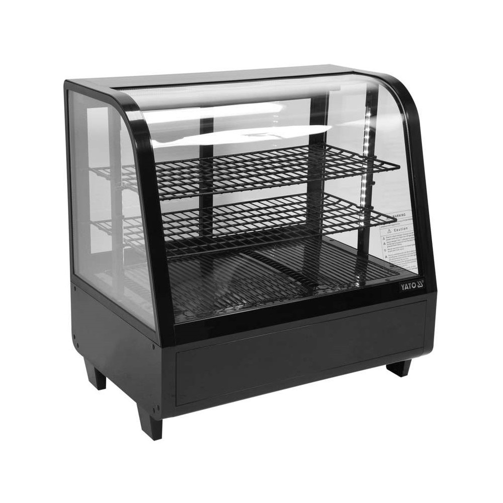 Vitrina frigorifica set-up cu o capacitate de 100L in negru Yato YG ...