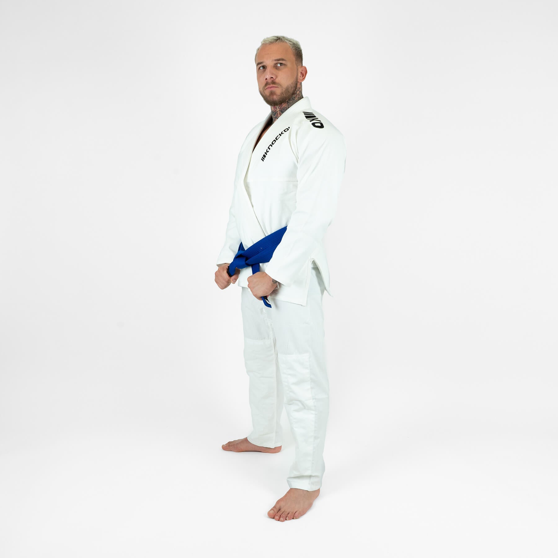 Kimonó Knockout BJJ Competition A4, fehér, XL - eMAG.hu