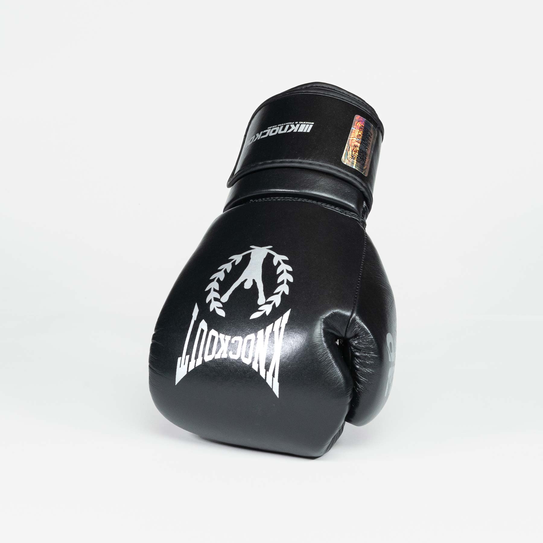 Боксови ръкавици Knockout Pro 3, 12 OZ, черни - eMAG.bg