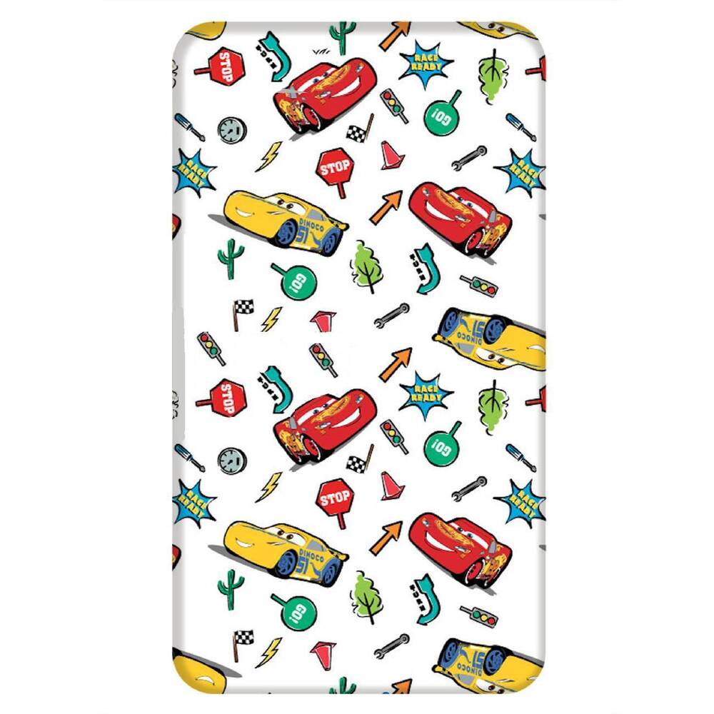 Cearceaf cu margini elastice, multicolor, 100% bumbac, 90 x 200 cm ...