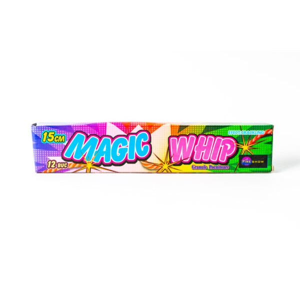 Set 12 bucati artificii, Magic Whip 15 cm - eMAG.ro