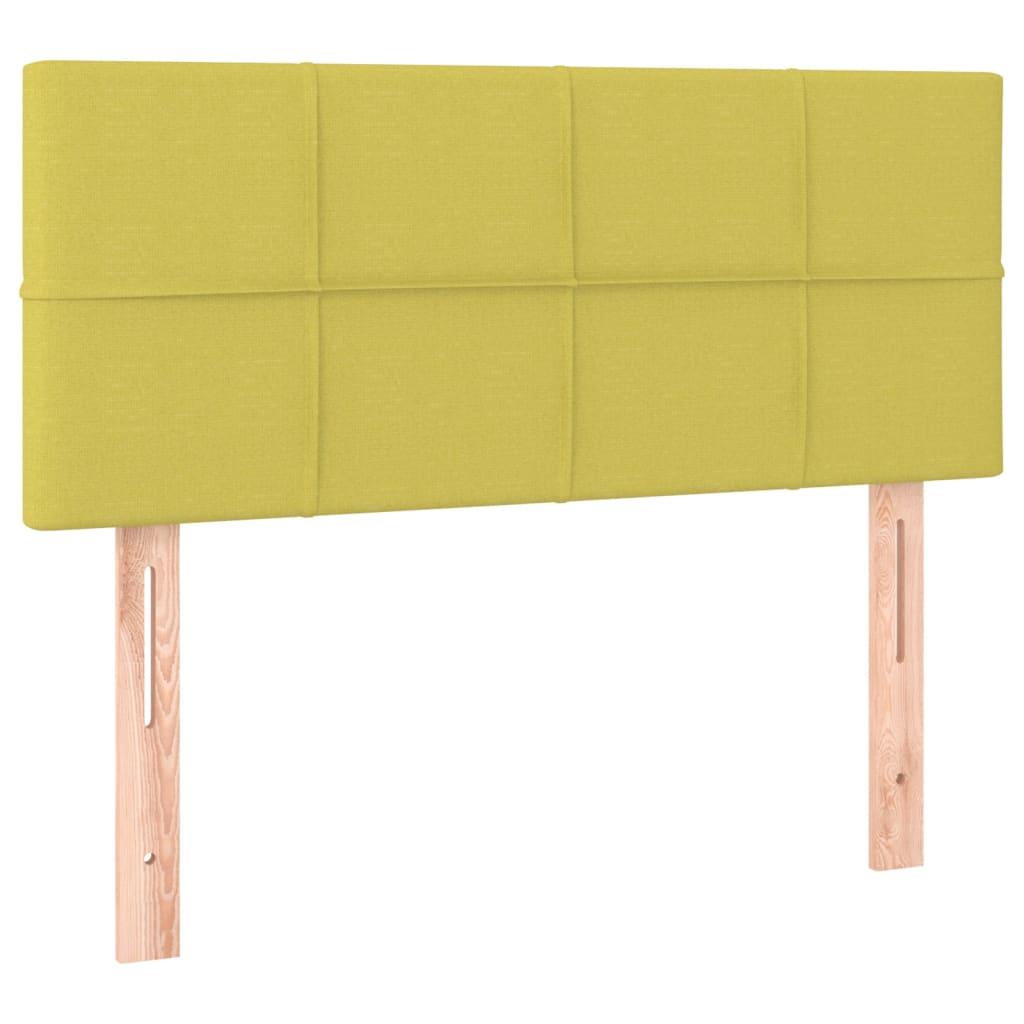 Tablie de pat, verde, 80x5x78/88 cm, textil, Retro, pentru orice ...