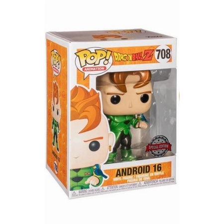 Funko POP figura, Dragon Ball Z Android 16, vinyl, 3 év+, 10 cm ...