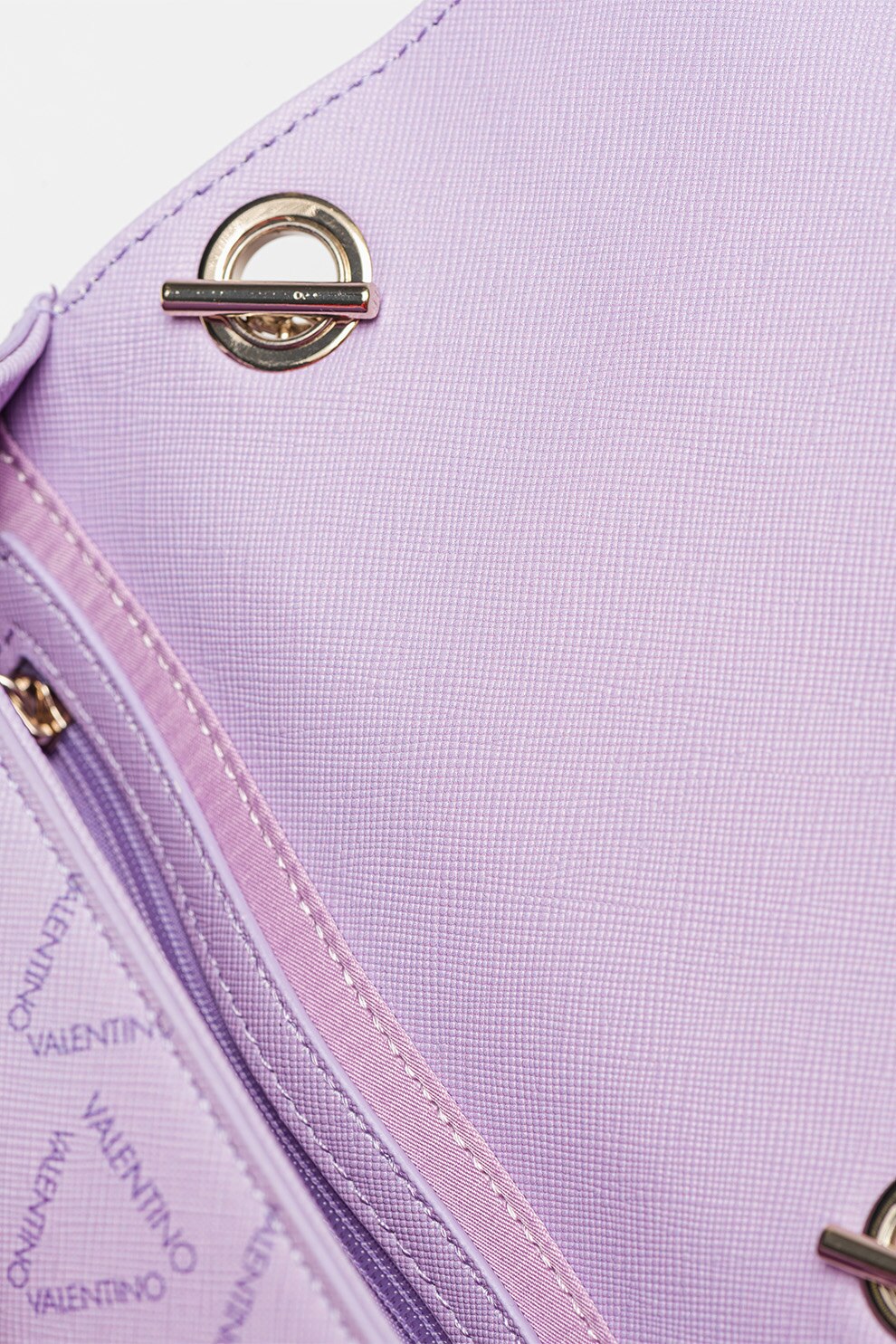 Valentino Bags, Geanta crossbody din piele ecologica Pretty, Lila - eMAG.ro