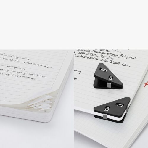 Set 20 Clipsuri pentru documente, Kwmobile, Negru, Plastic, 58942.01 ...