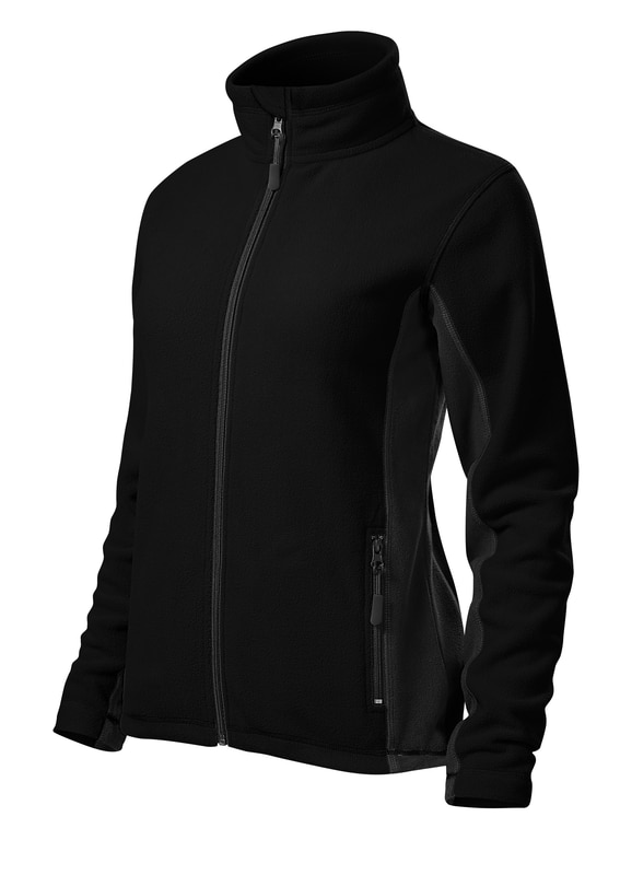 Jacheta fleece Polar, de dama, Material izolant, Negru, XL - eMAG.ro