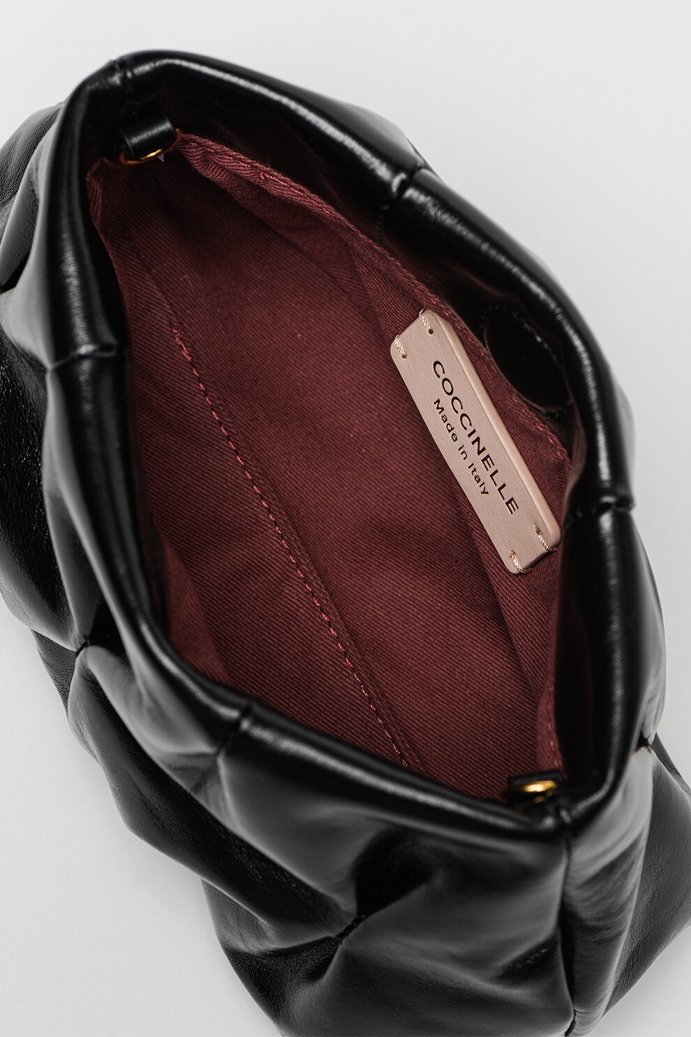 COCCINELLE, Geanta crossbody de piele cu barete convertibile Ophelie ...