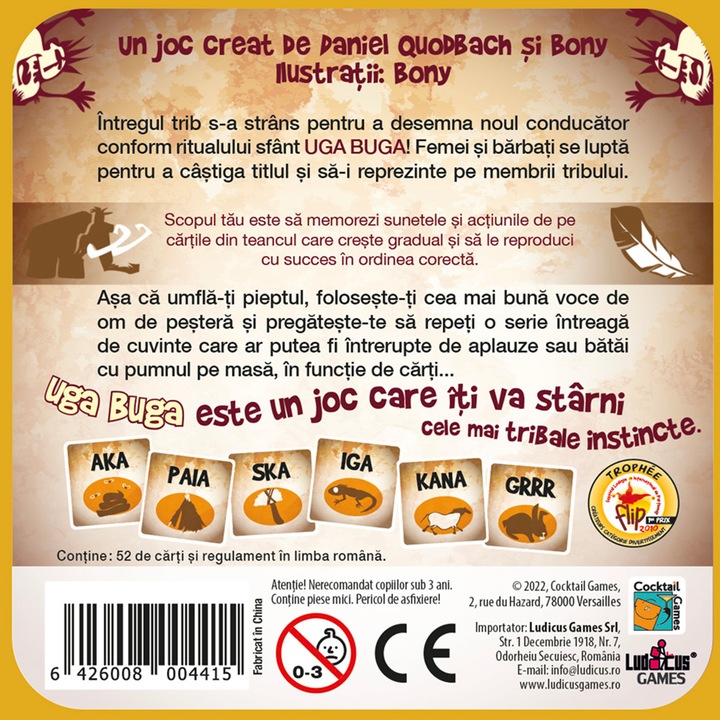 Joc Cocktail Games - Uga Buga - eMAG.ro