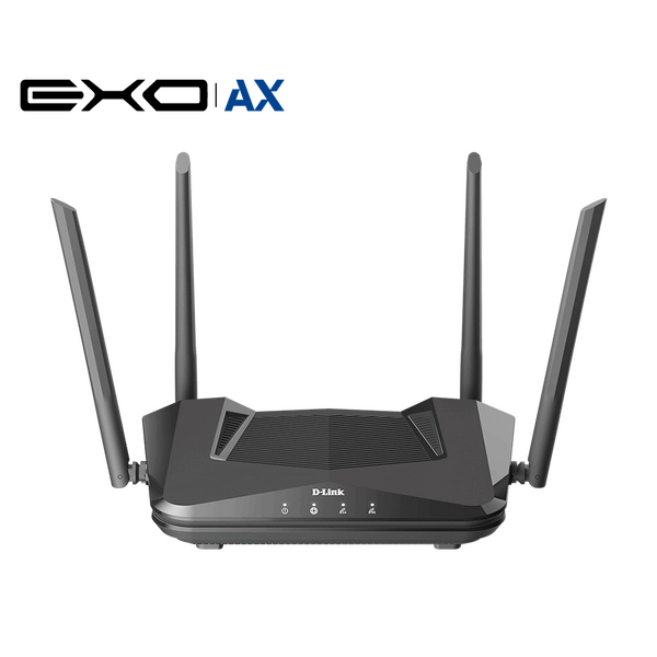 Router wireless D-Link DIR-X1560 EXO AX1500, 2 benzi, Wi-Fi 6, solutie ...